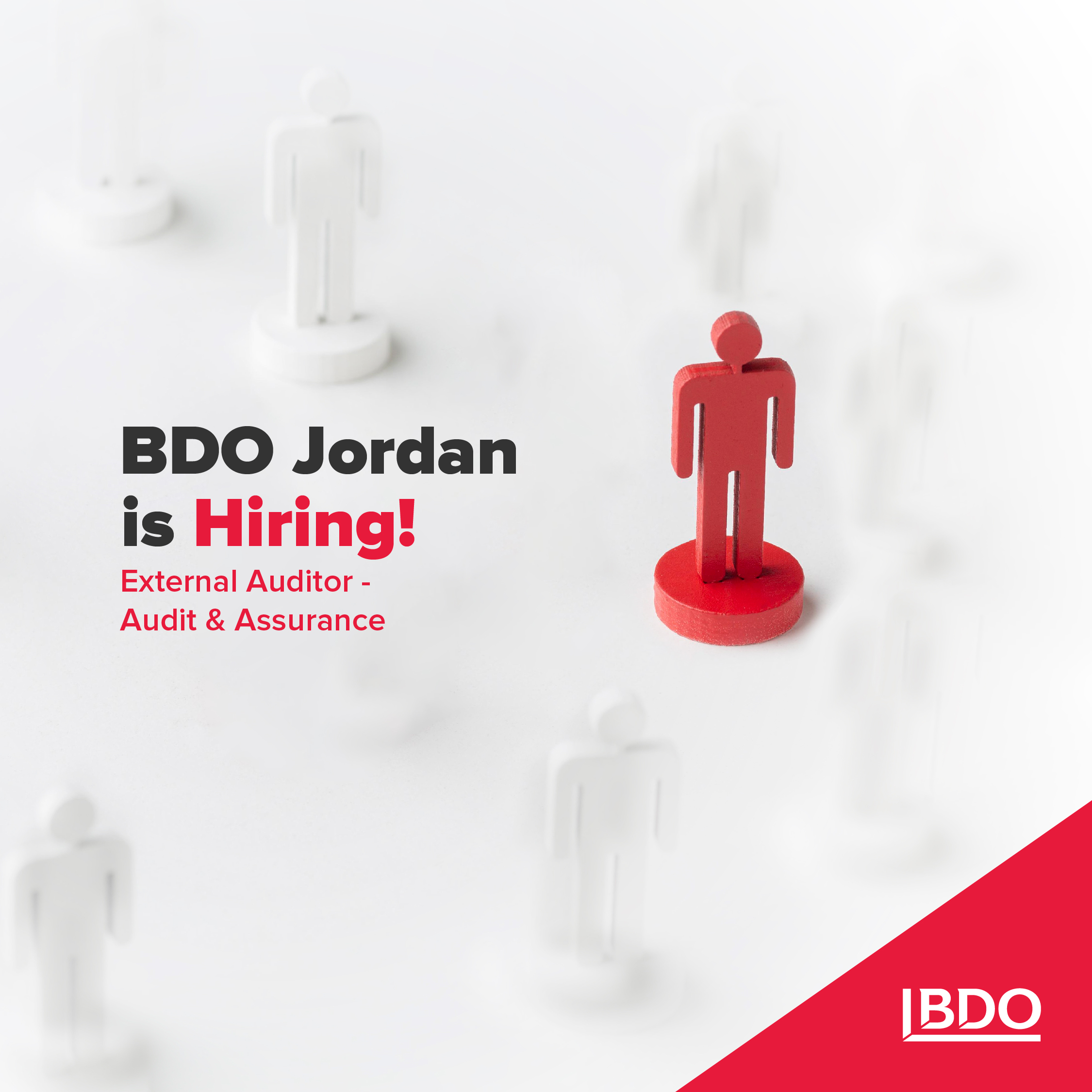 External Auditor, BDO Jordan - BDO